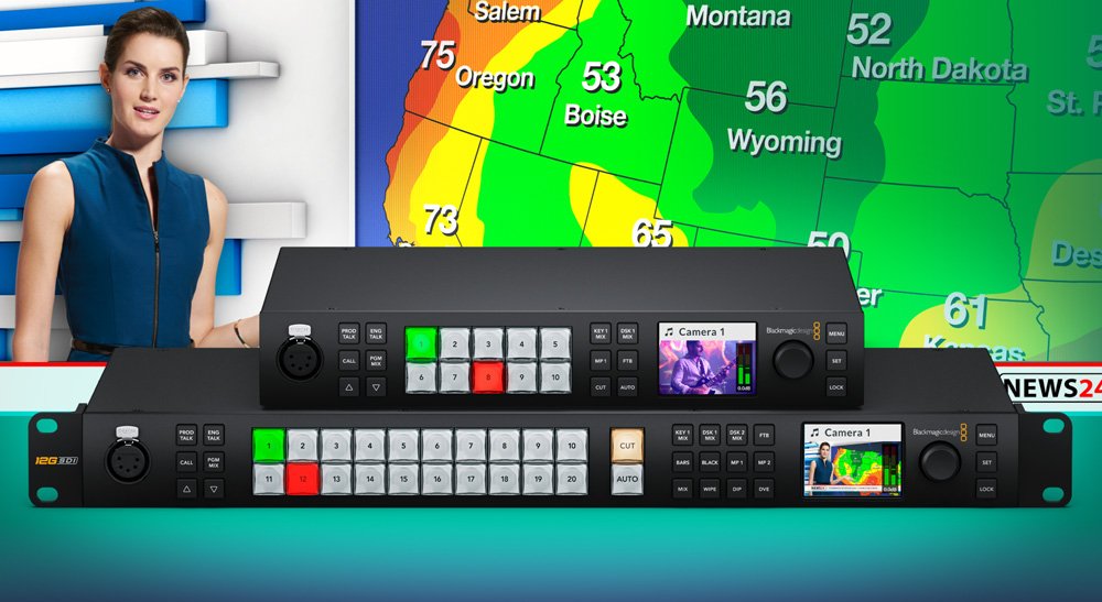 Blackmagic Design Announces New ATEM Constellation 4K Switchers - FlorMartz