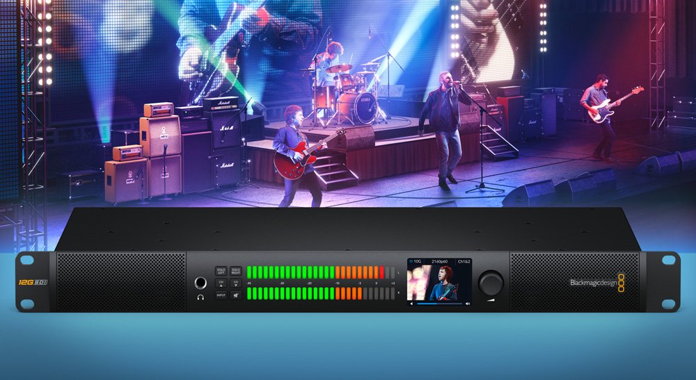 Blackmagic Design Announces New Blackmagic Audio Monitor 12G G3 - FlorMartz